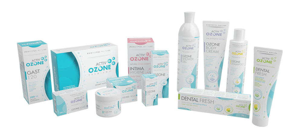 Ozone Cosmetics - Careline Ozonated Oils and Creams